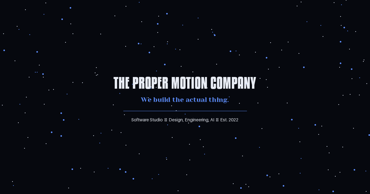 AI for Predictive Maintenance | Proper Motion